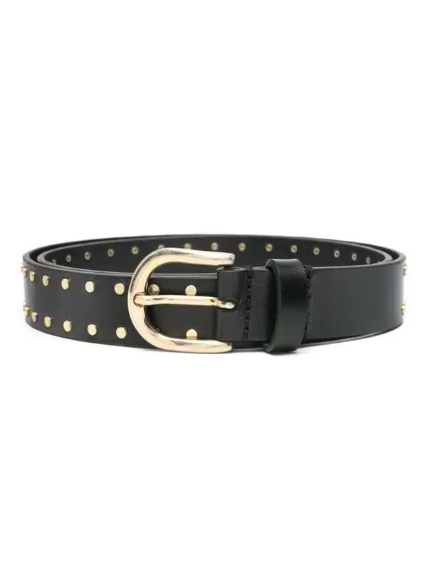 Isabel Marant Zap Stud-embellished Belt - Black