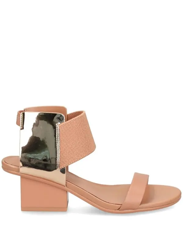 United Nude Raila 60mm Leather Sandals - Pink