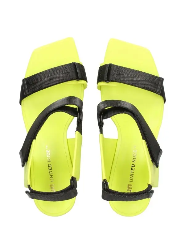 United Nude Rockit Run 70mm Sandals - Green