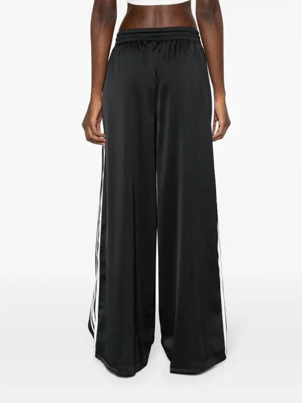 Adidas Wide-leg Satin Track Trousers