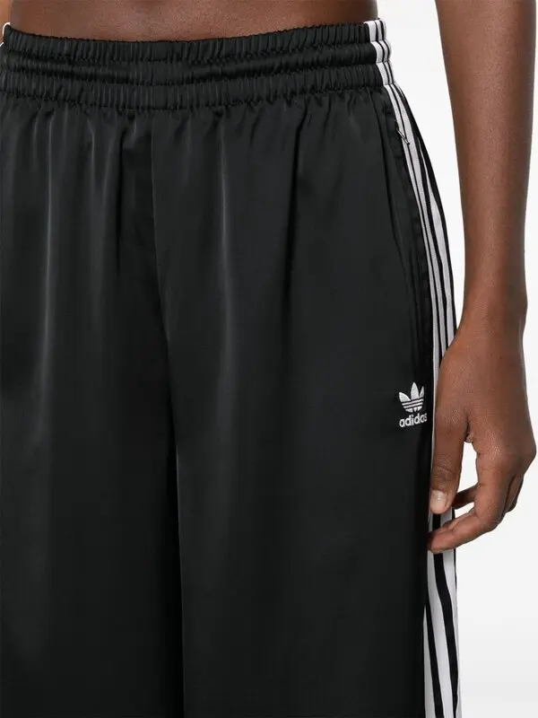 Adidas Wide-leg Satin Track Trousers
