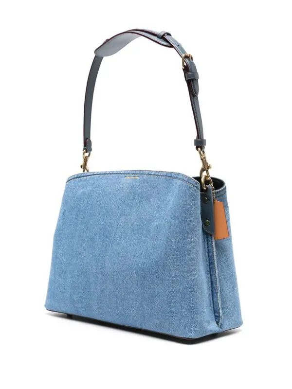 COACH Willow 24 Denim Tote Bags