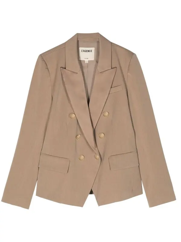 L'Agence Kenzie Double-breasted Blazer