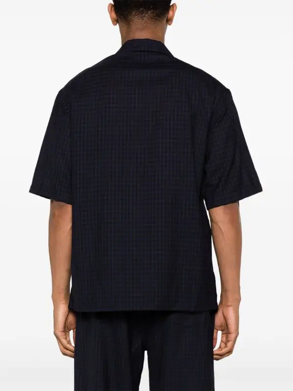 Barena Venezia Checked Camp-collar Shirt