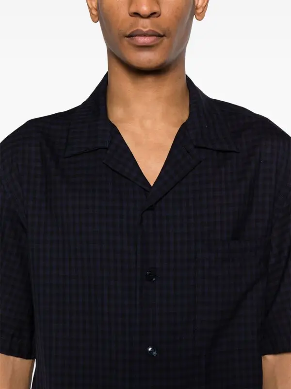Barena Venezia Checked Camp-collar Shirt