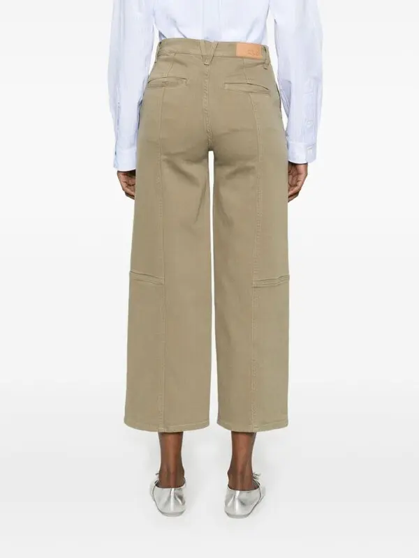 Rails Getty Mid-rise Cropped Jeans - Green