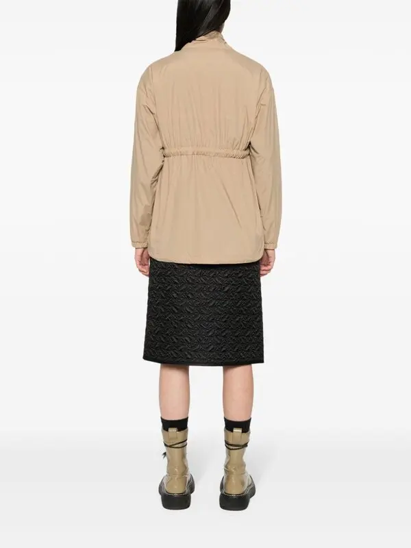 Moncler Iadi Parka Jacket - Brown