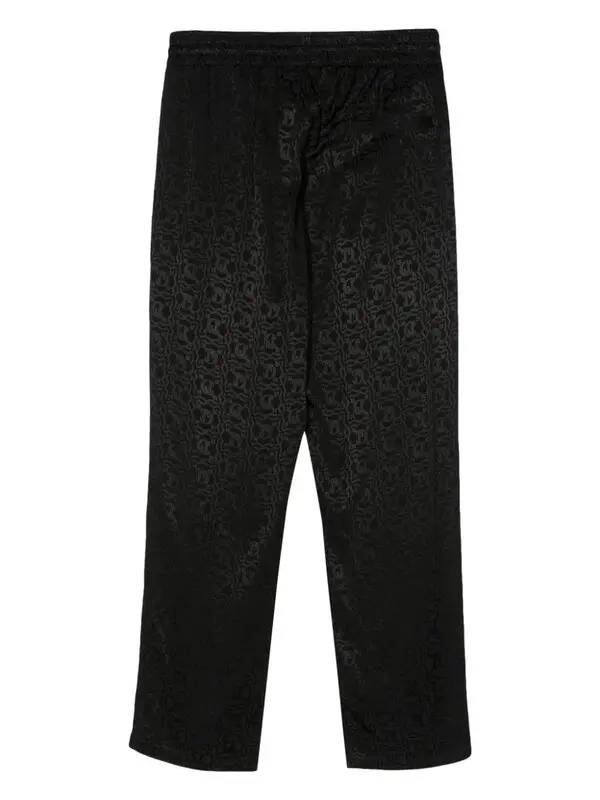 Just Cavalli Jacquard-logo Trousers