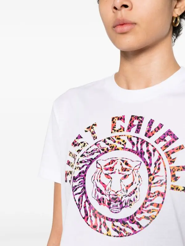 Just Cavalli Logo-print T-shirt - White