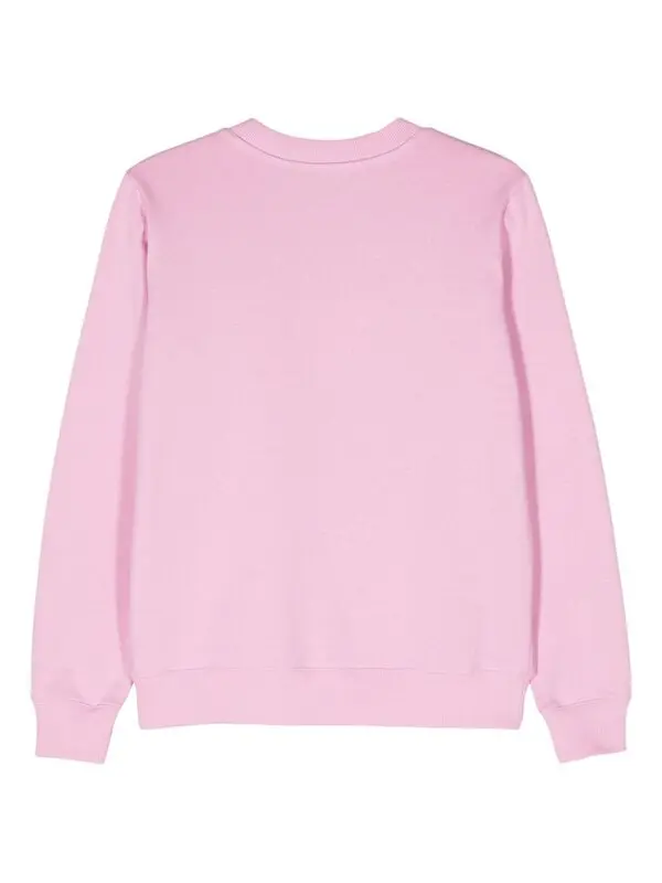 Just Cavalli Logo-print Cotton Sweatshirt - Pink