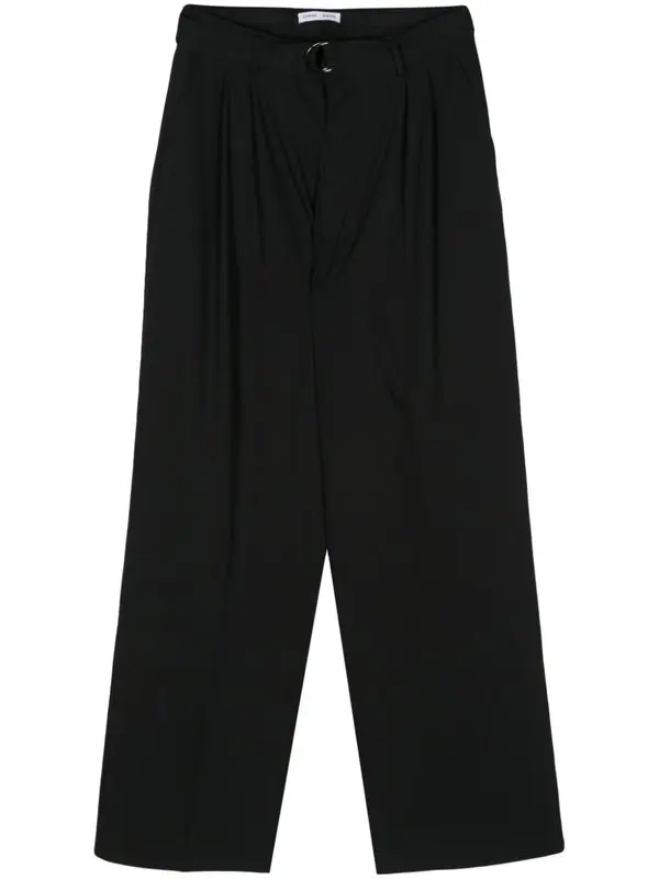 CMMN SWDN Omari Pleat-detail Wool Trousers