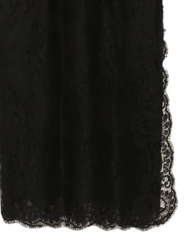 Dolce & Gabbana Chantilly Lace Slip Dress