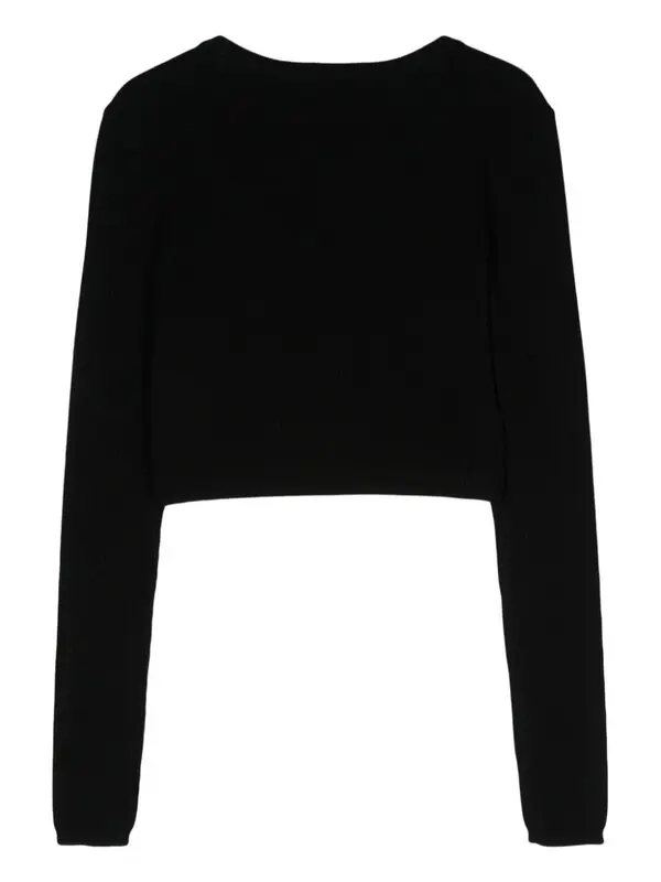 Just Cavalli Logo-plaque Cropped Cardigan
