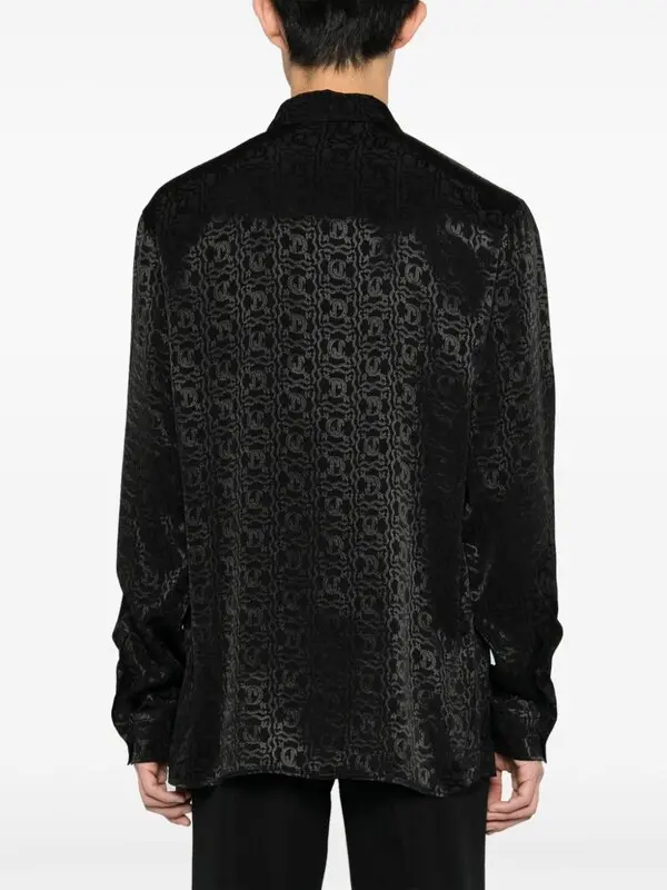 Just Cavalli Logo-jacquard Shirt