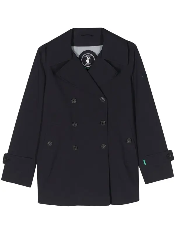 SAVE THE DUCK Sofi Double-breasted Parka - Blue