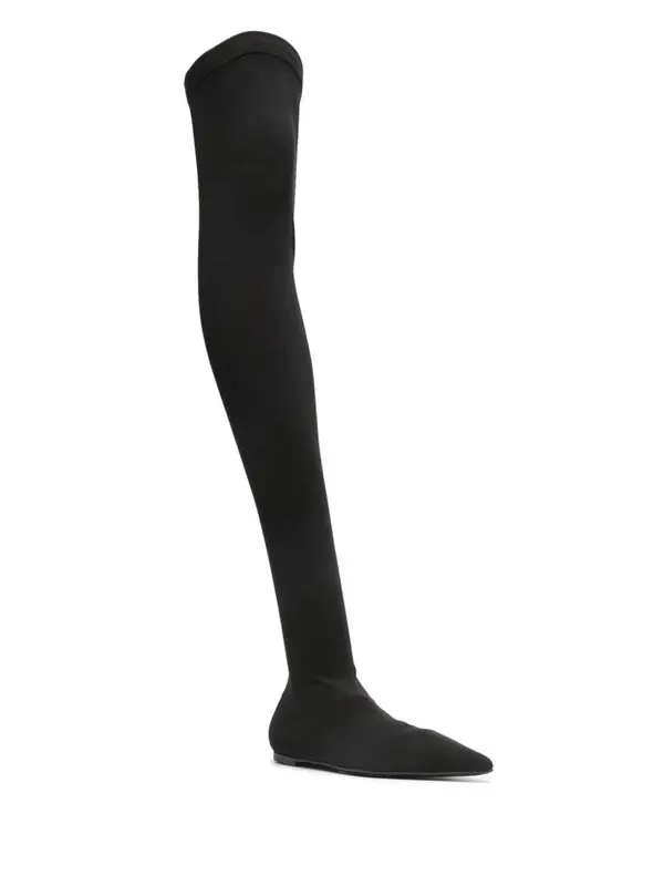 Dolce & Gabbana Thigh-high Flat Boots