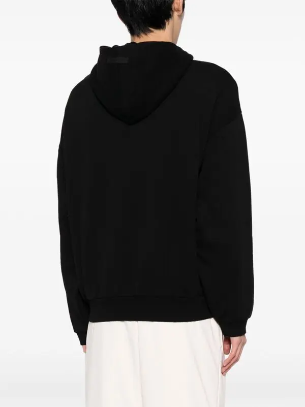 Fear Of God Cotton Hoodie - Black
