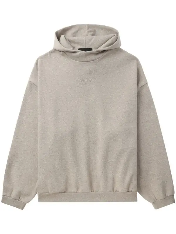 Fear Of God Essentials Cotton Hoodie - Grey