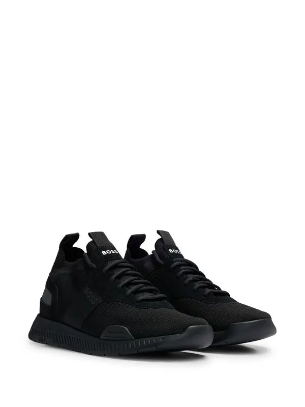 BOSS Knitted Low-top Sneakers