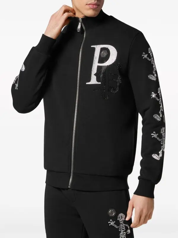 Philipp Plein Skeleton-print Jersey Tracksuit