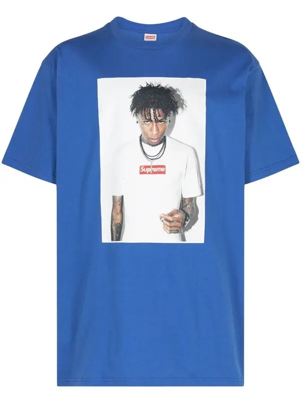 Supreme Nba Youngboy T-shirt - Blue