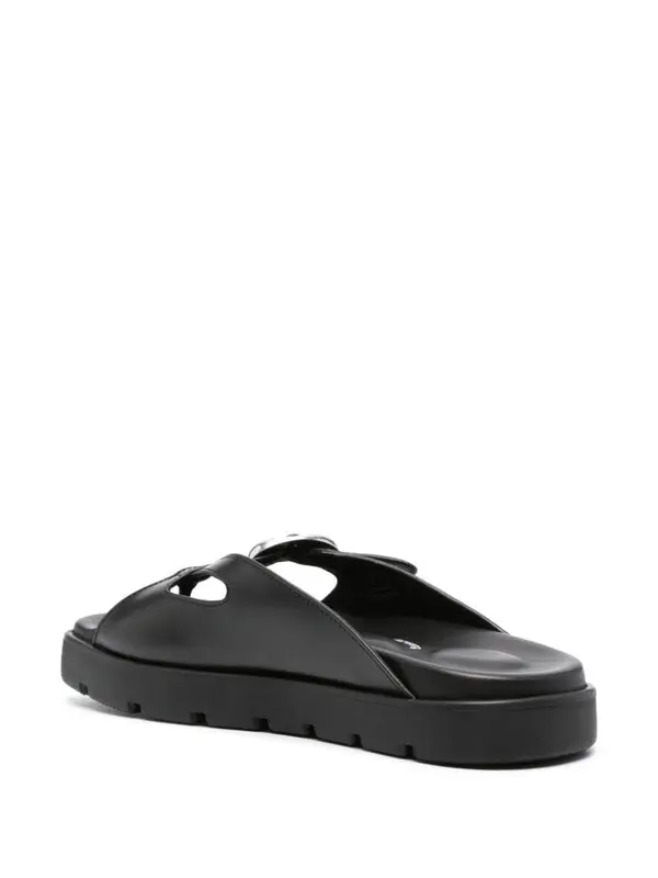 Alexander Wang Dome Logo-buckle Sandals
