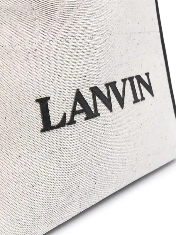 LANVIN Logo-embossed Tote Bag