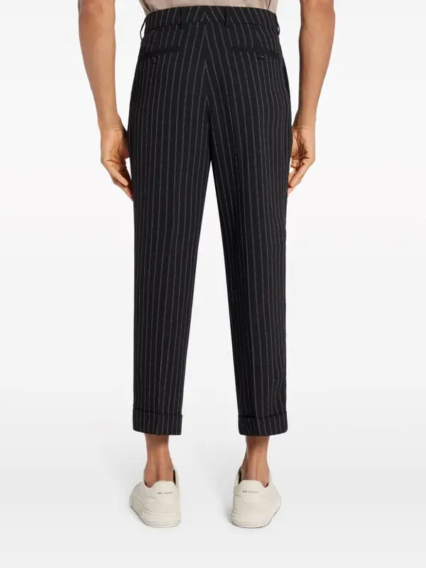 AMI Paris Tapered-leg Tailored Trousers
