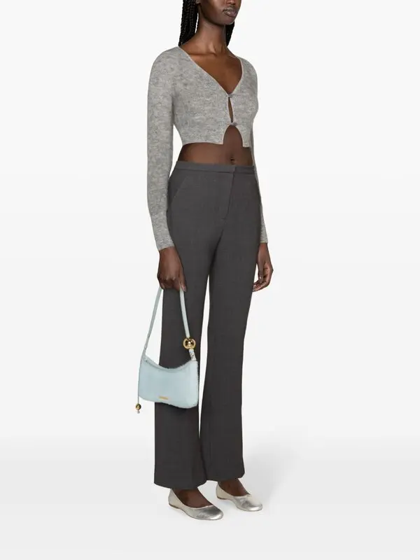 Jacquemus Brushed-finish Cardigan - Grey