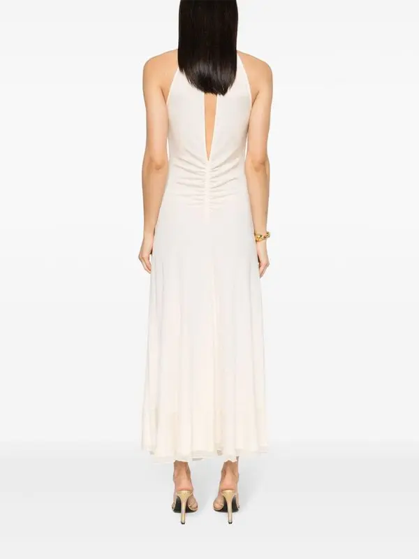 TWINSET Gathered-detail Maxi Dress