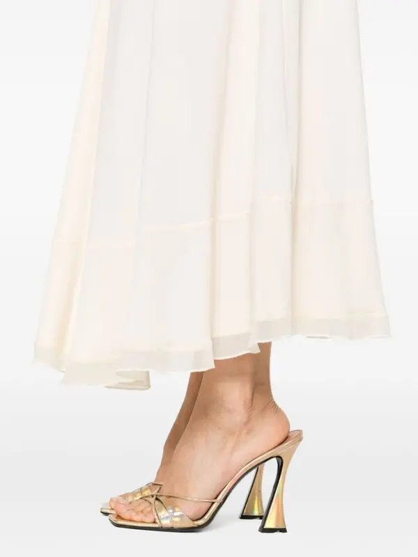 TWINSET Gathered-detail Maxi Dress
