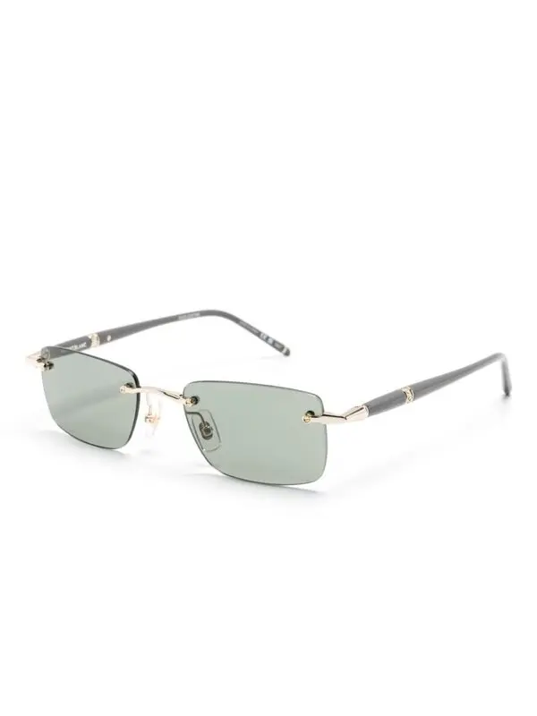 Montblanc Geometric-frame Sunglasses