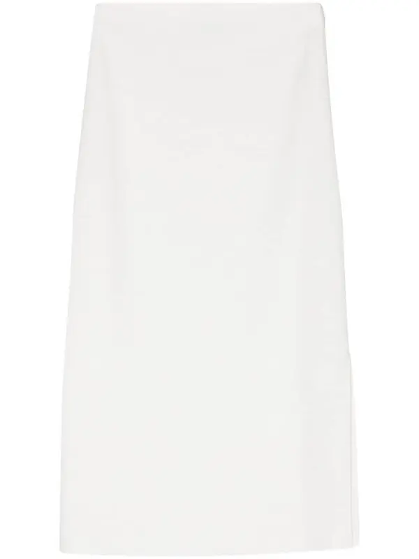 Lorena Antoniazzi Ribbed Knit Pencil Skirt
