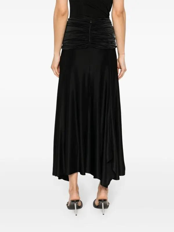 Rabanne Drape-detail Maxi Skirt