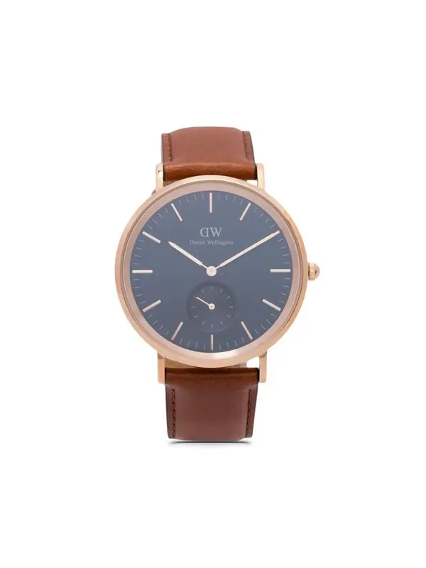 DANIEL WELLINGTON 40mm Watch - Brown