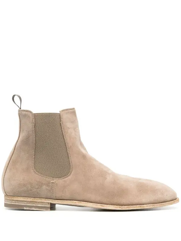 Officine Creative Solitude 004 Suede Chelsea Boots