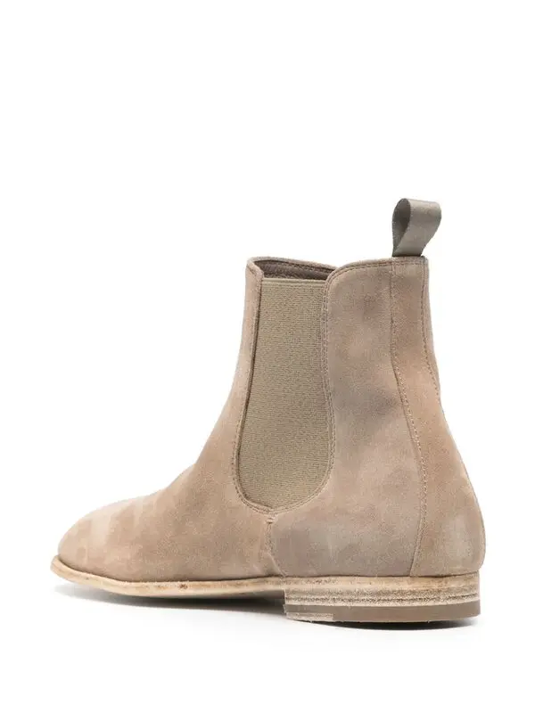 Officine Creative Solitude 004 Suede Chelsea Boots