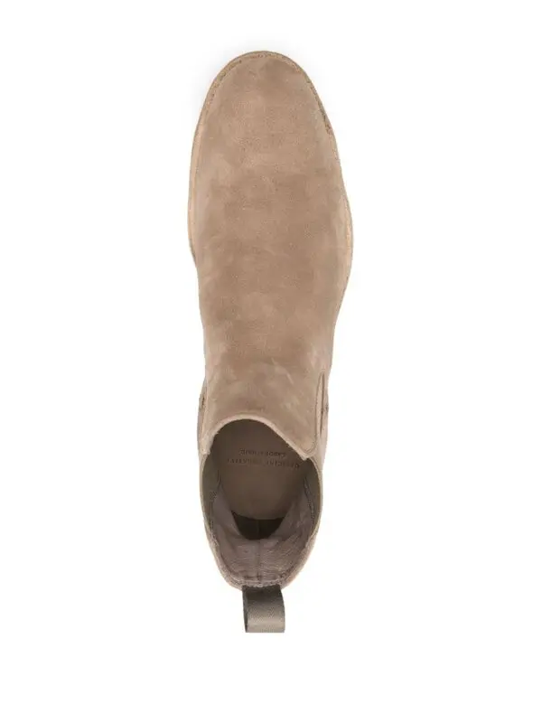 Officine Creative Solitude 004 Suede Chelsea Boots