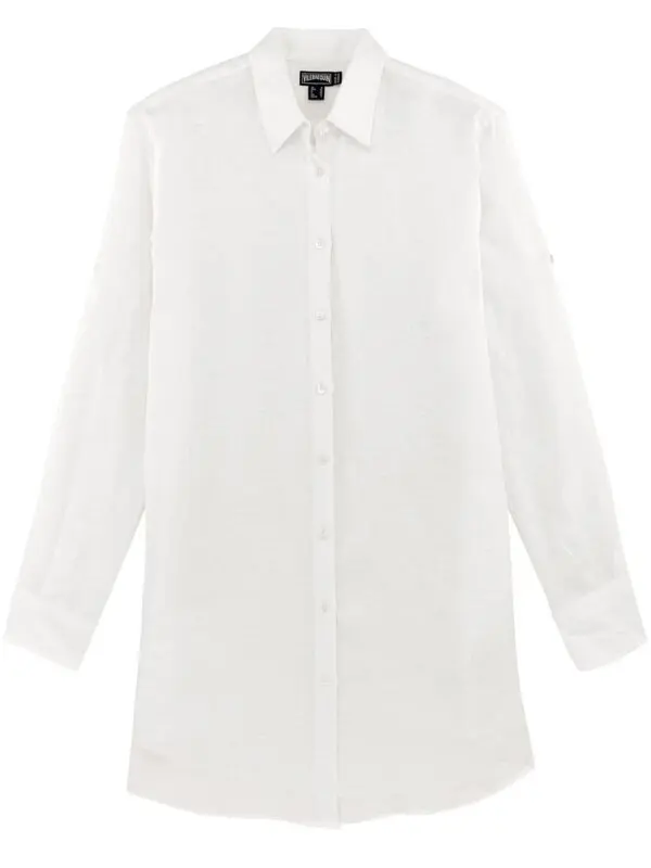 Vilebrequin Organic Linen Shirt - White