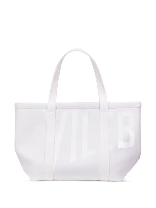 Vilebrequin Bagsib Logo-print Tote Bag - White