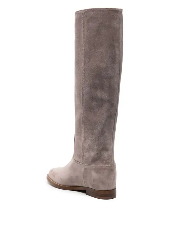 VIA ROMA 15 Stivale V-plaque Suede Boots