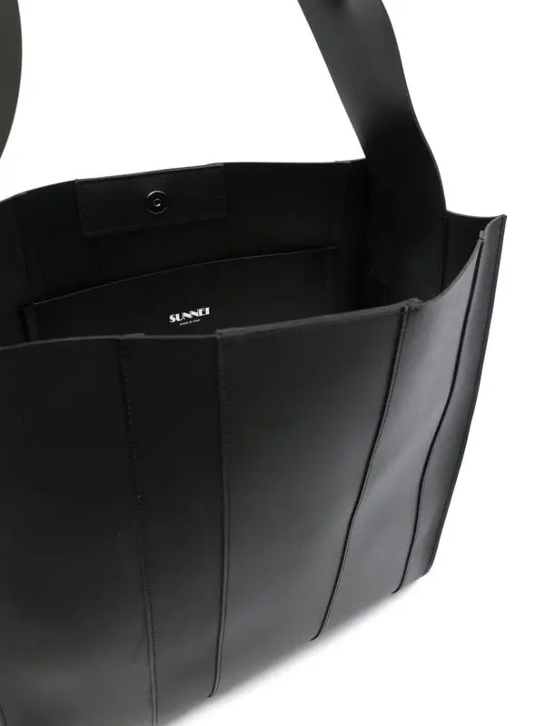 Sunnei Gomma 9 Striped Shoulder Bag