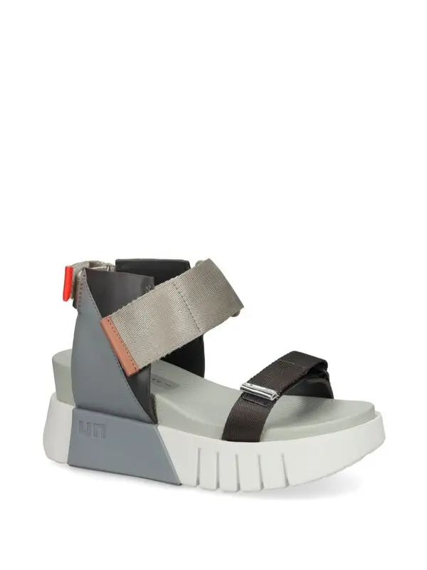 United Nude Delta Run 65mm Platform Sandals - Neutrals