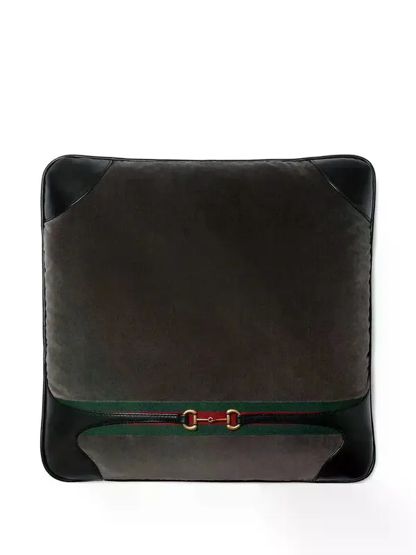 Gucci Horsebit Cushion - Grey