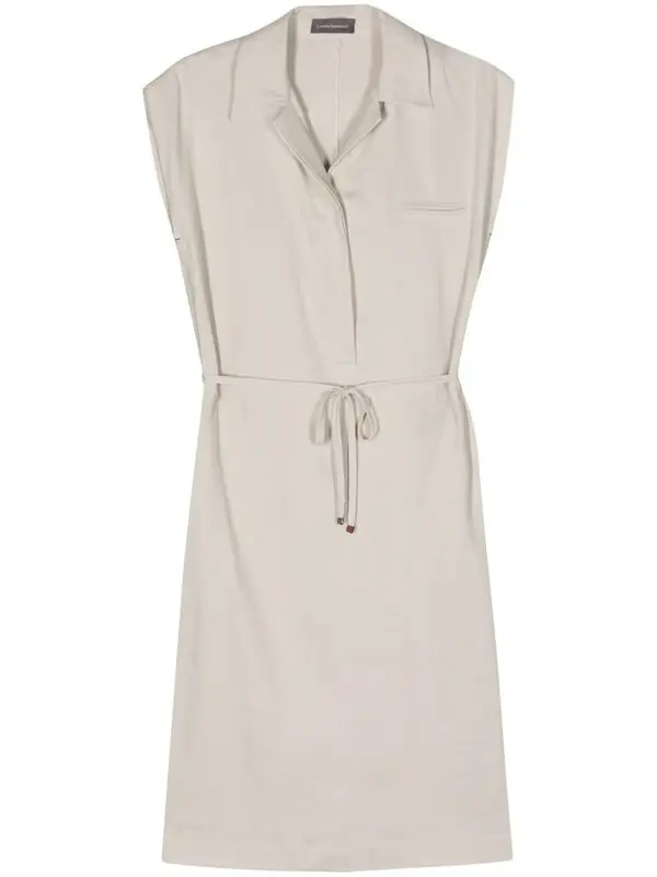 Lorena Antoniazzi Belted Midi Shirt Dress