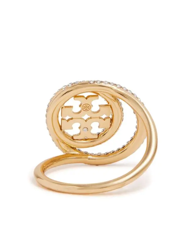 Tory Burch Miller Crystal-embellished Ring