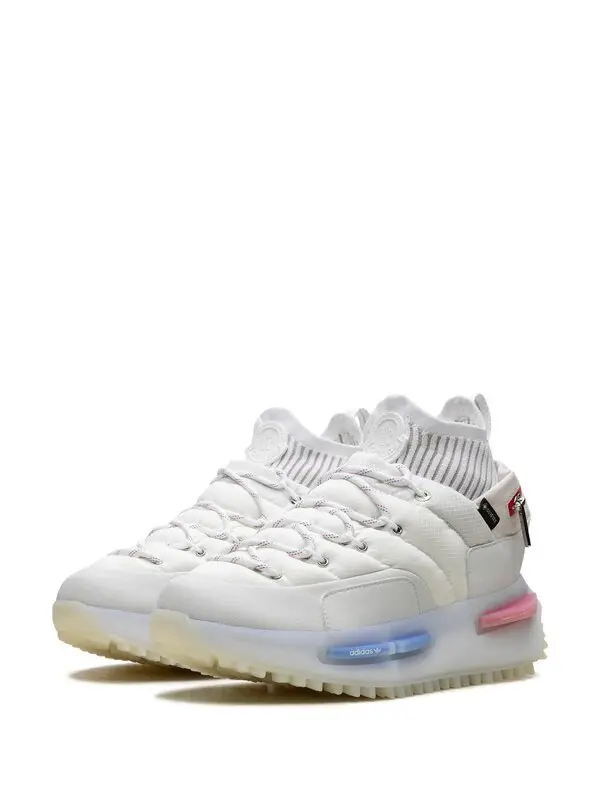 Adidas X Moncler Nmd Runner Sneakers - White