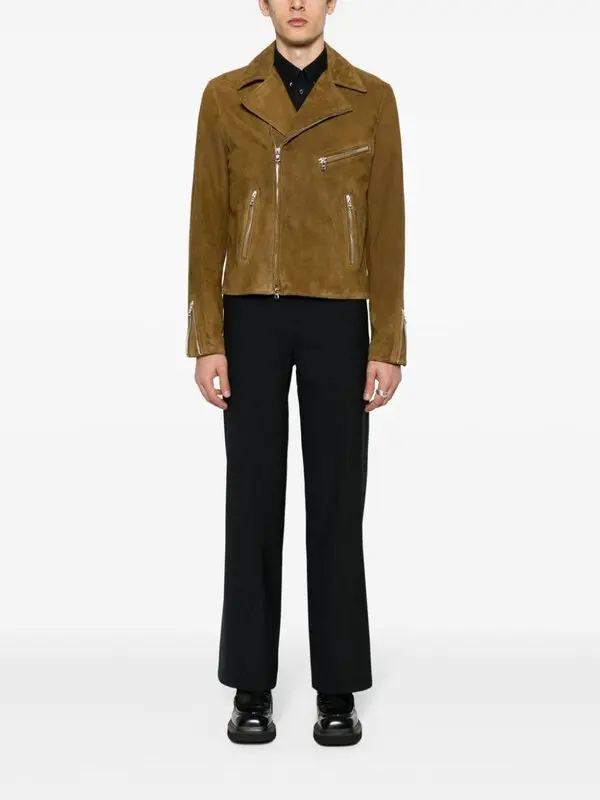 ERALDO Suede Biker Jacket