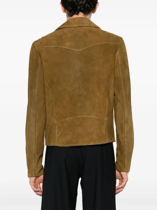 ERALDO Suede Biker Jacket