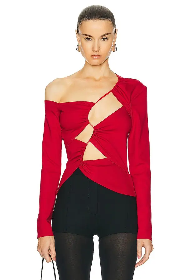 SID NEIGUM Inverse Tension Cutout Top